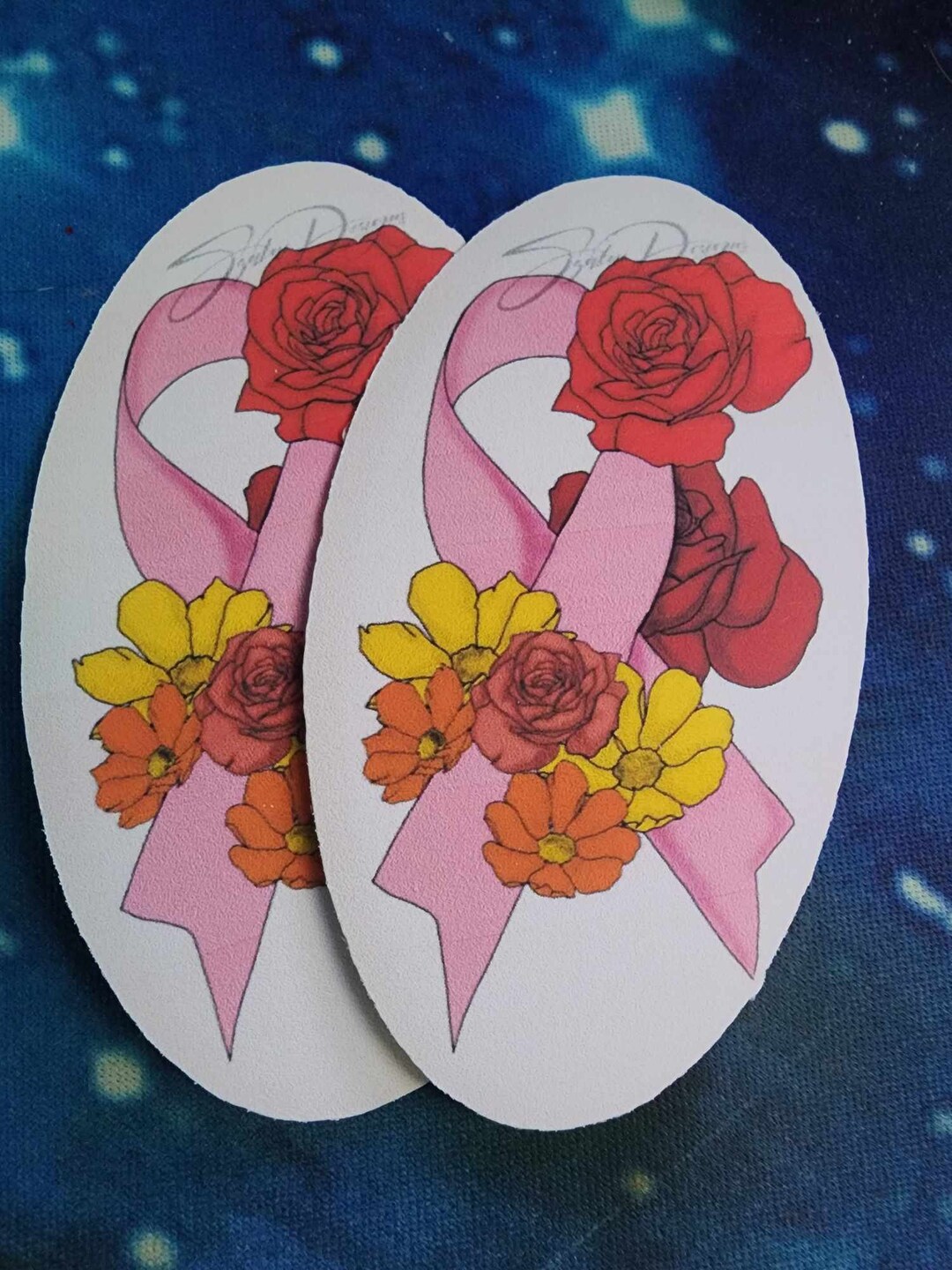 Mini Cancer Ribbon Sticker - Etsy