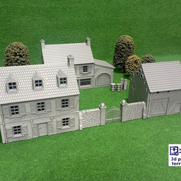 28mm Normandy Building - Etsy