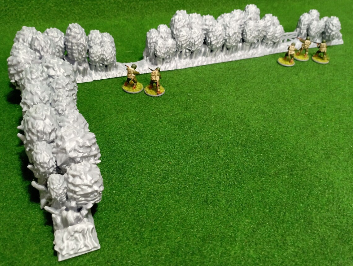Bocage 3D Printed Terrain Normandy Miniature Wargames - Etsy