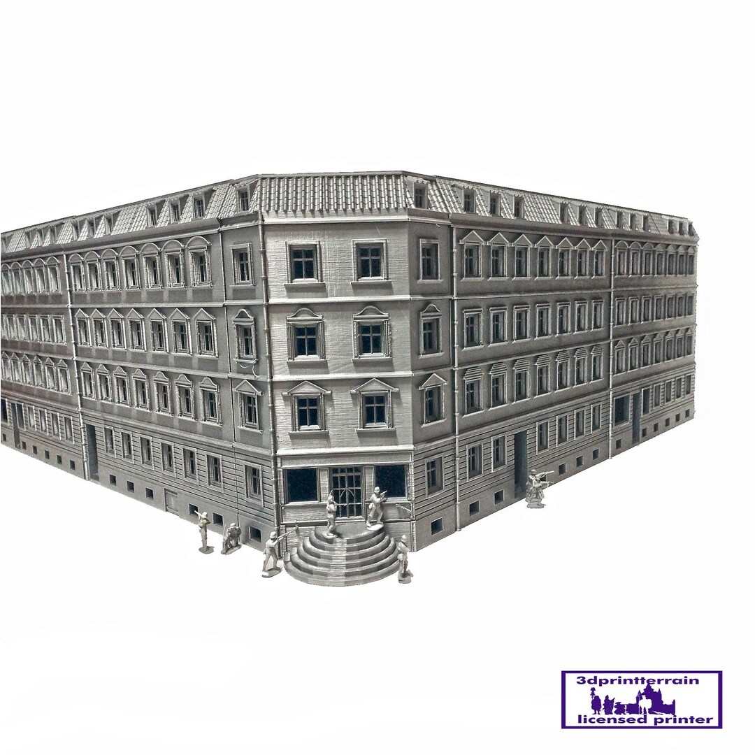 Berlin Houses, Western Front WWII - Available in 15mm/h0/20mm/28mm/35mm ...