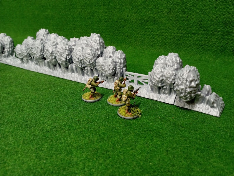 Bocage 3D Printed Terrain Normandy Miniature Wargames - Etsy