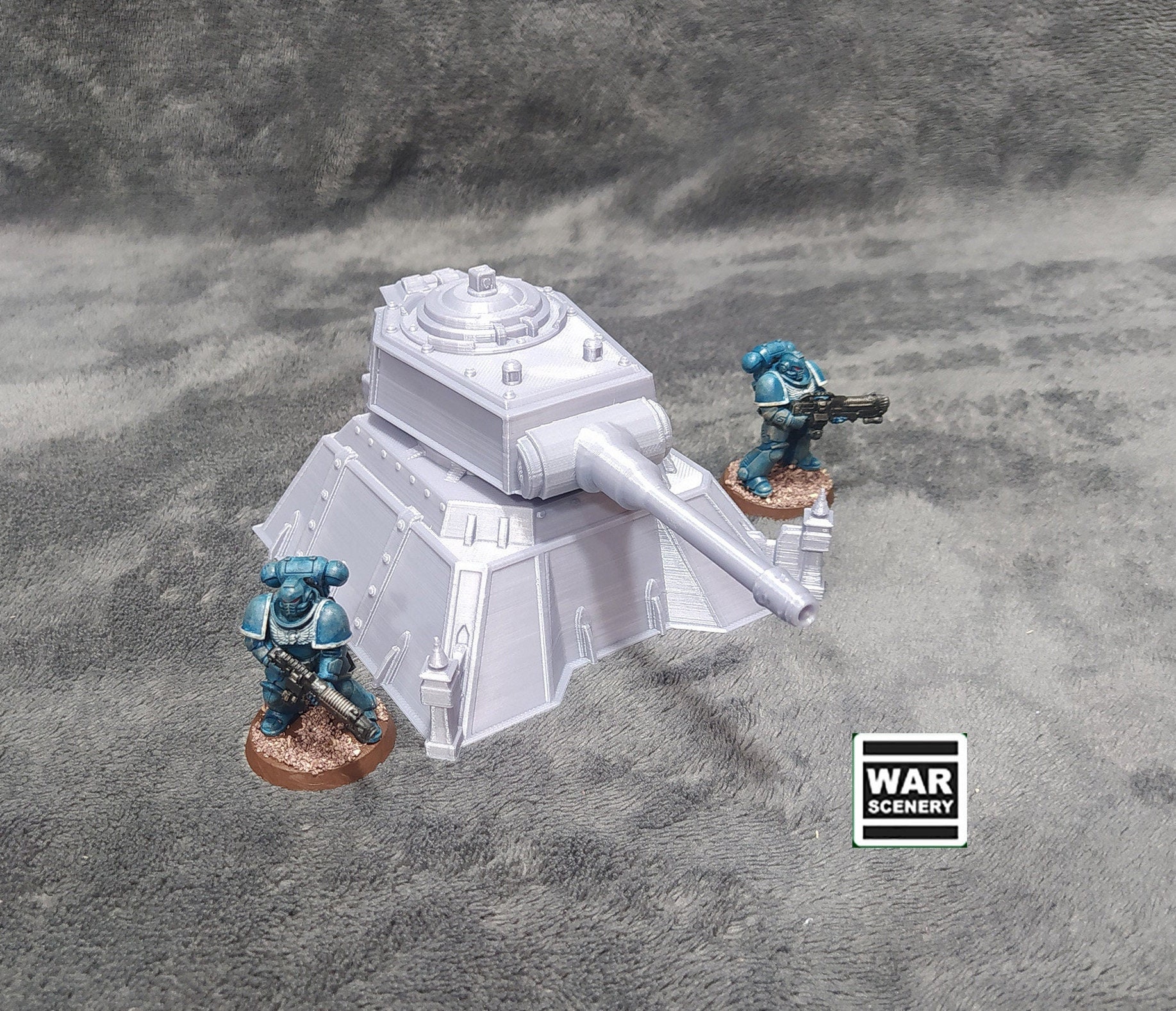 Gun Emplacement 3D Printed Terrain Model for Tabletop - Etsy UK