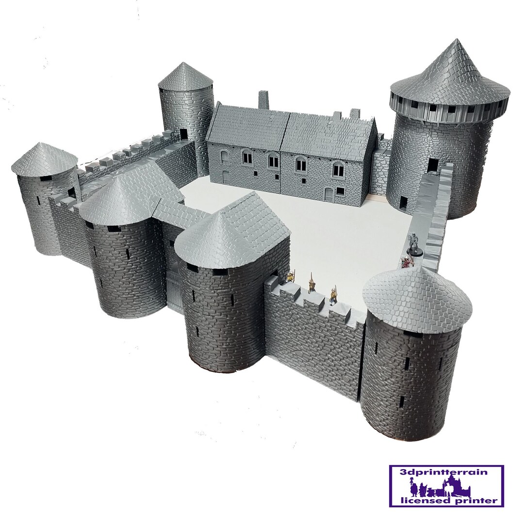Guedelon Castle - Medieval Tabletop and Modeling, Diorama Model ...