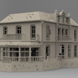 Hotel Hartenstein Destroyed Arnhem, the Netherlands, Battle of Arnhem ...