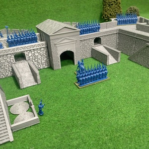 Vauban Printed Terrain Model for Tabletop Wargames, Historical Secenics ...