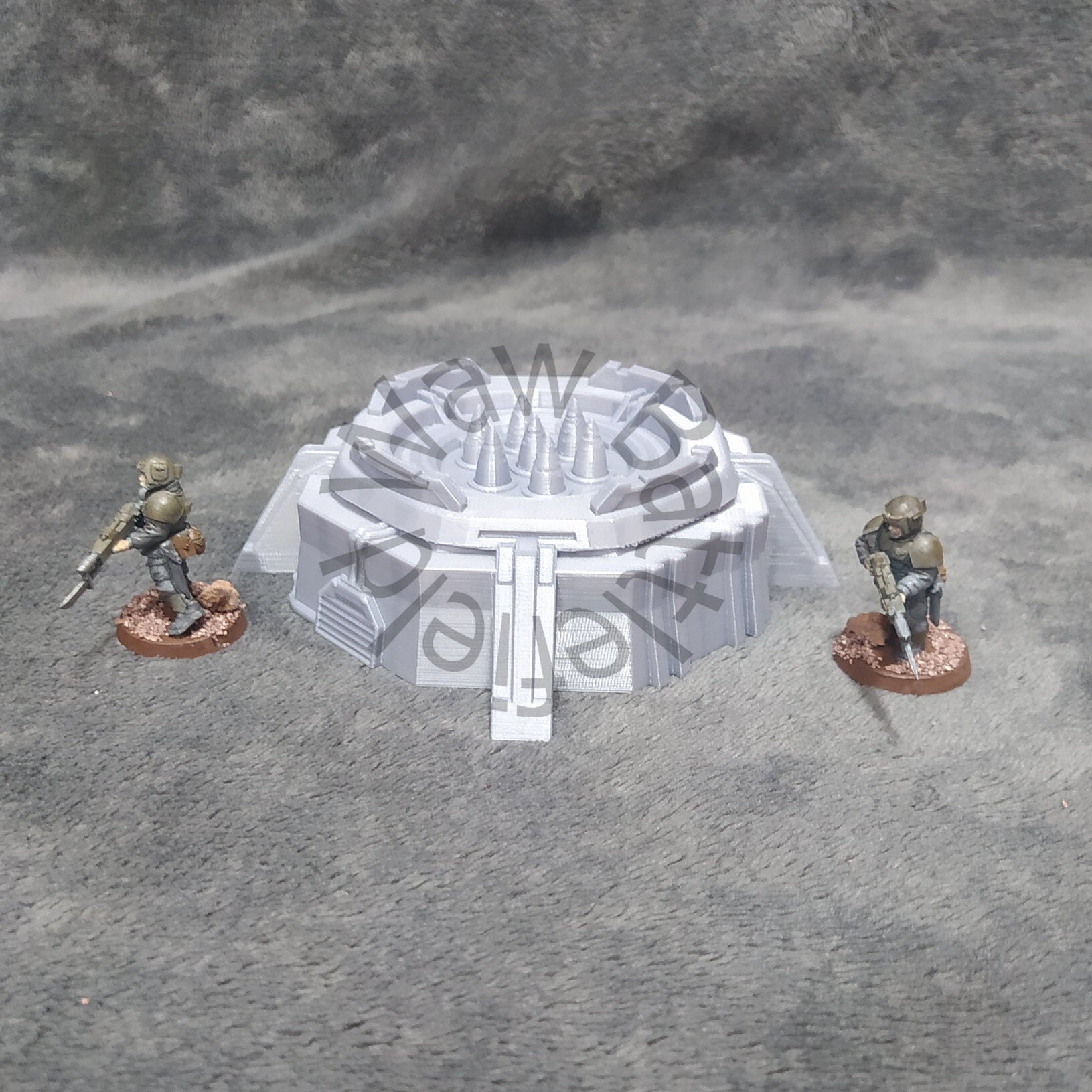 Rocket Silo 3D Printed Terrain Model for Tabletop Wargames - Etsy