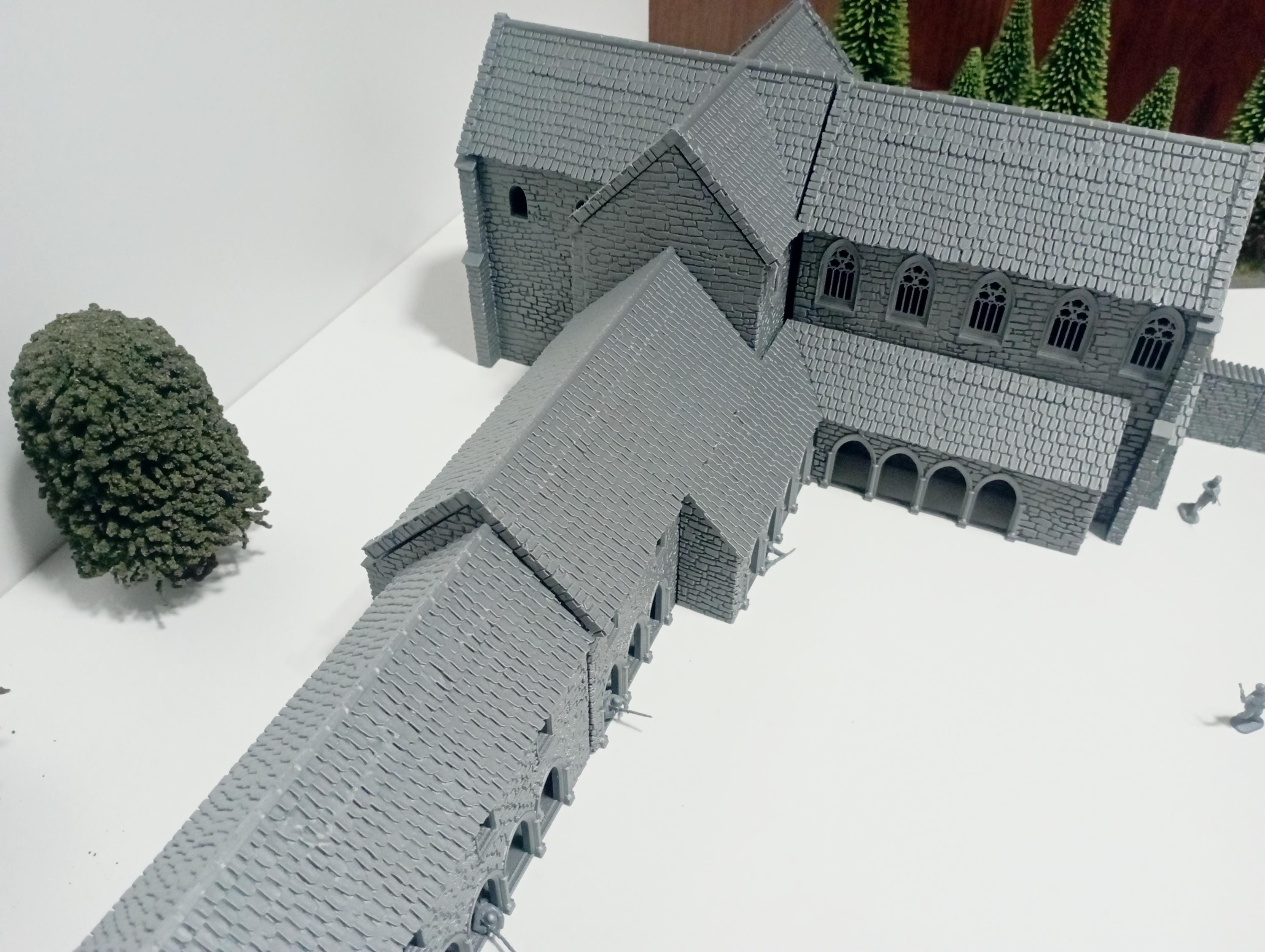 Monastery - Medieval Diorama, Model Medieval, Medieval Terrain ...