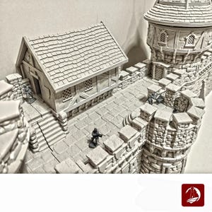 Breton Fortress Border, Castle Argent - Kingdom of Bretonia, Fantasy ...