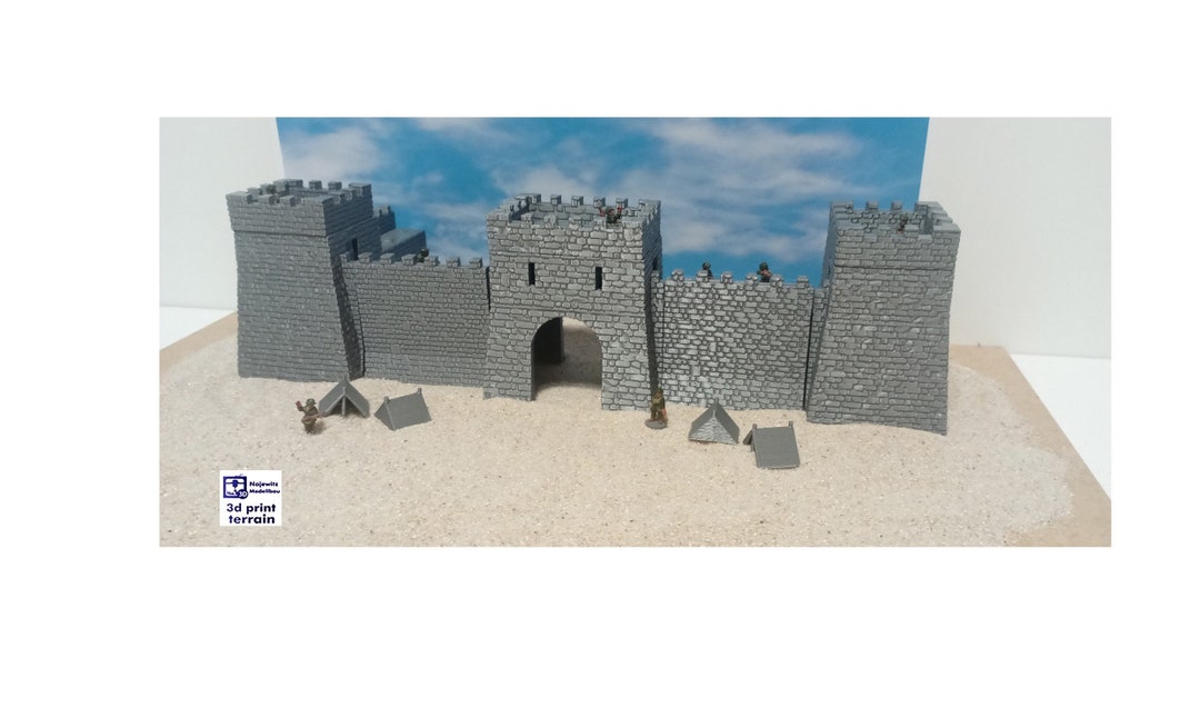 Stronghold Crusader Medieval Tabletop and Modeling Diorama - Etsy