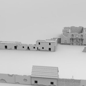 The Alamo - Battle of the Alamo, Texas Revolution, Available in 15mm/h0 ...