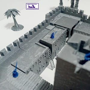 Fort Zinderneuf - Colonial Period Europe North/south Africa Dioramas, Available in 15mm/h0/20mm ...