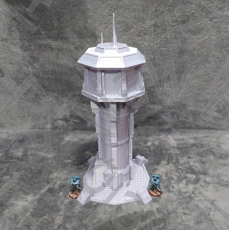 Large Air Control Tower 3D Printed Terrain Model for - Etsy