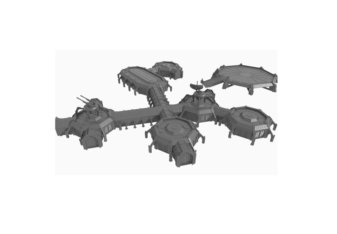 Anphelion Base Replica - Landing Platform, Modules, Large Warehouse ...