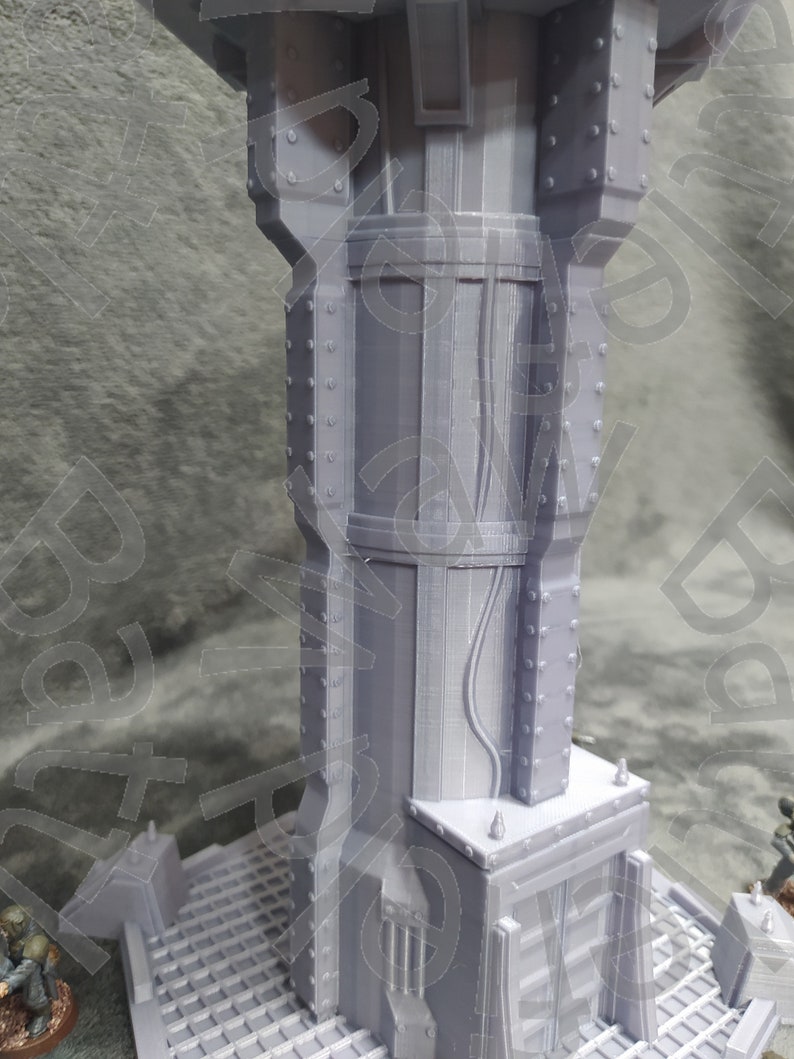 Large Air Control Tower 3D Printed Terrain Model for - Etsy