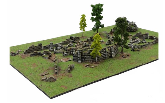 World 2 Ruins Modular Board for Your Wargaming Games - Etsy