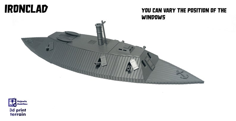 Ironclad - Tabletop and Modeling, Diorama Model - Etsy