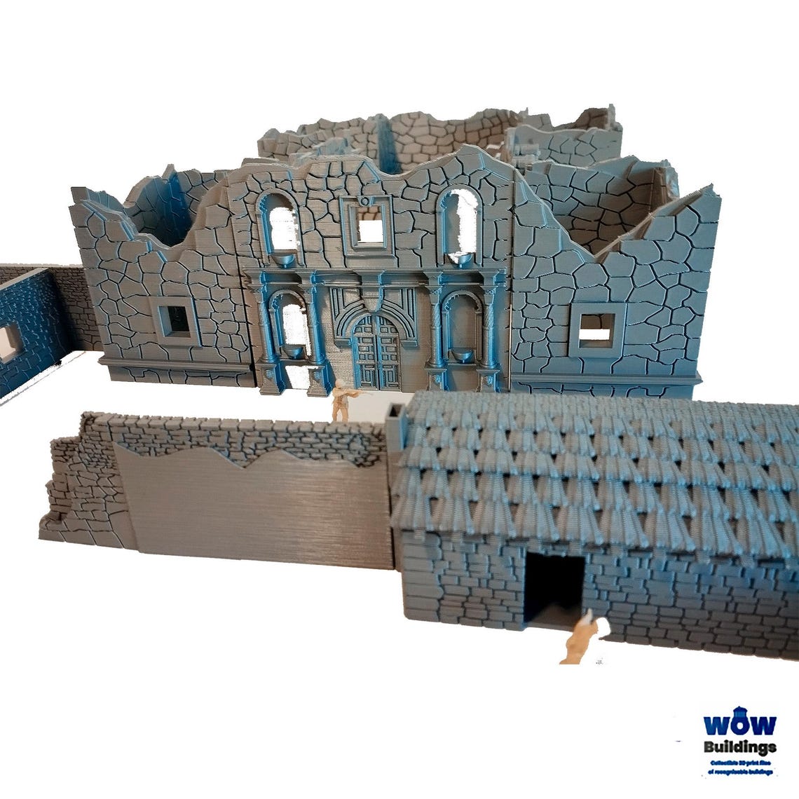The Alamo & Battle of the Alamo, Texas Revolution - 12mm/15mm/h0/20mm ...
