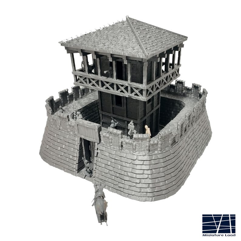 Roman Watchtower - Castle Diorama - Wargame Terrain - Castle & City ...