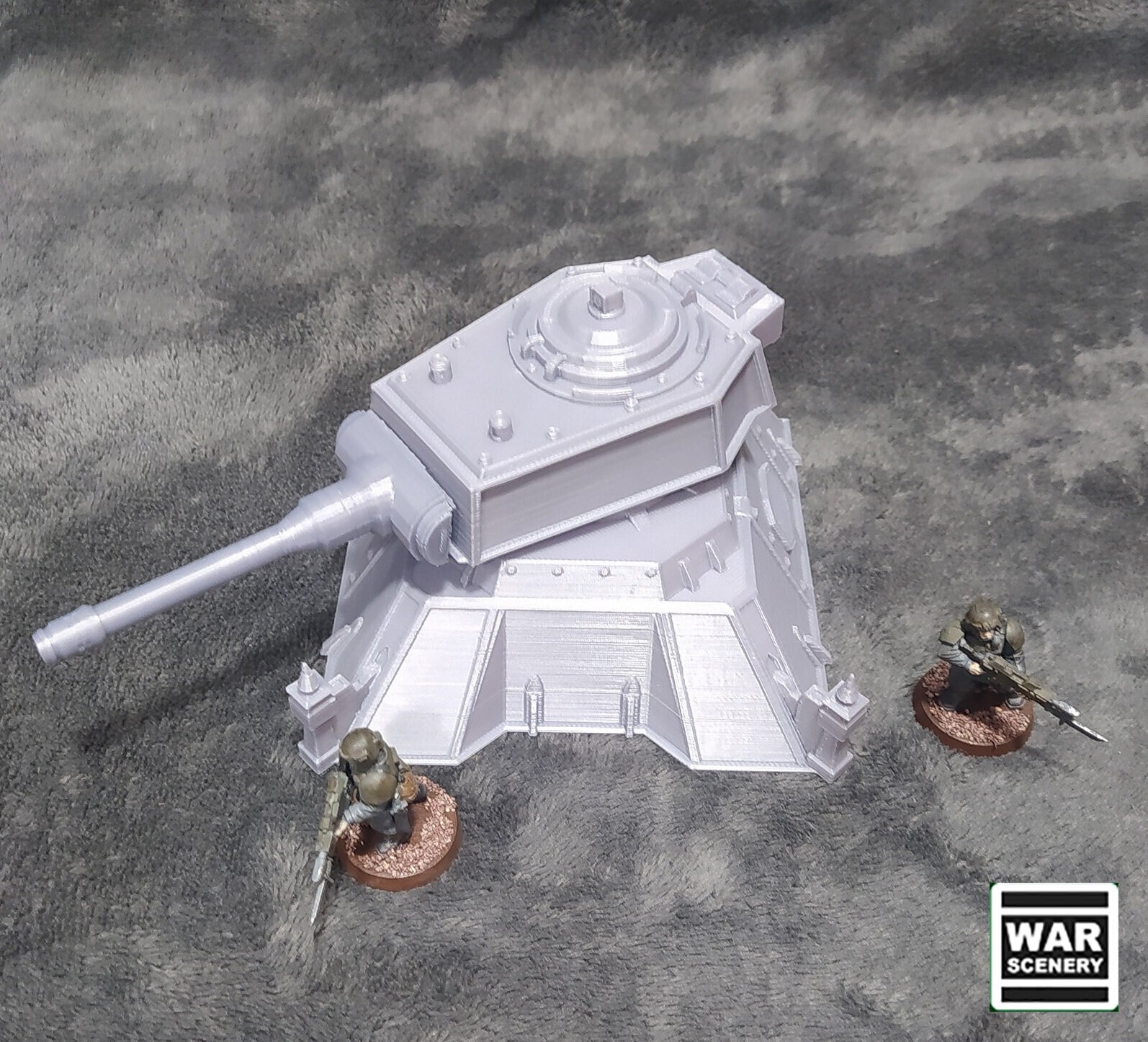 Gun Emplacement 3D Printed Terrain Model for Tabletop - Etsy UK