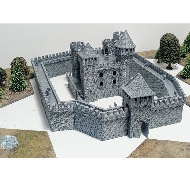 Medieval Castle Figures - Etsy