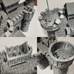 Breton Fortress Border, Castle Argent - Kingdom of Bretonia, Fantasy ...