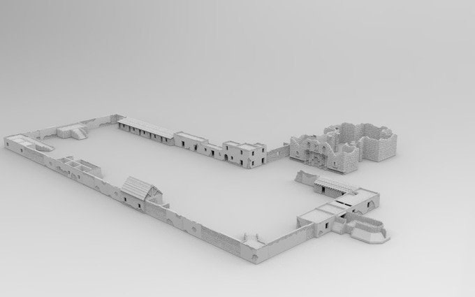The Alamo - Battle of the Alamo, Texas Revolution, Available in 15mm/h0 ...