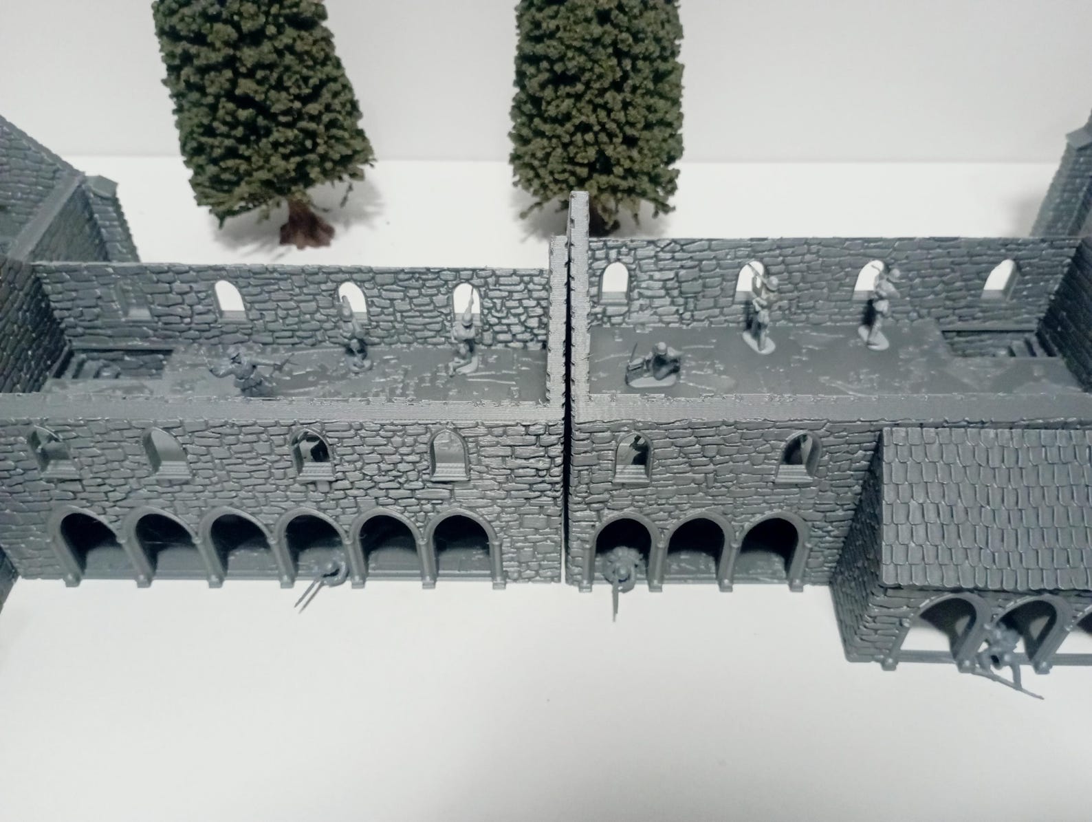 Monastery - Medieval Diorama, Model Medieval, Medieval Terrain ...