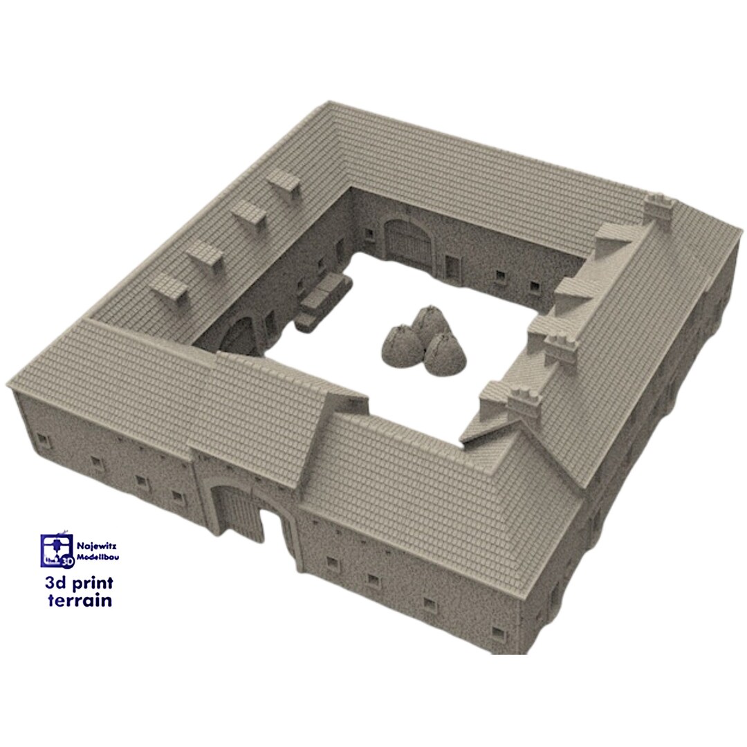 Massive Normandy Farm Complex, Western Front WWII Available in 15mm/h0 ...