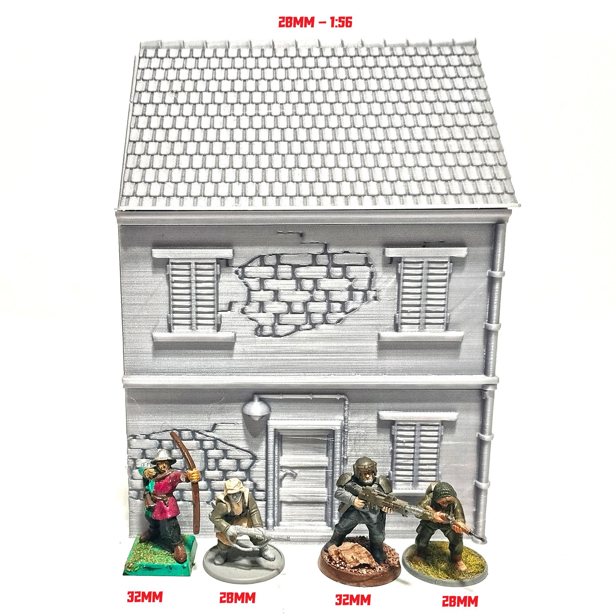 Rural Desert Building - Medieval Diorama, Model Medieval, Medieval ...