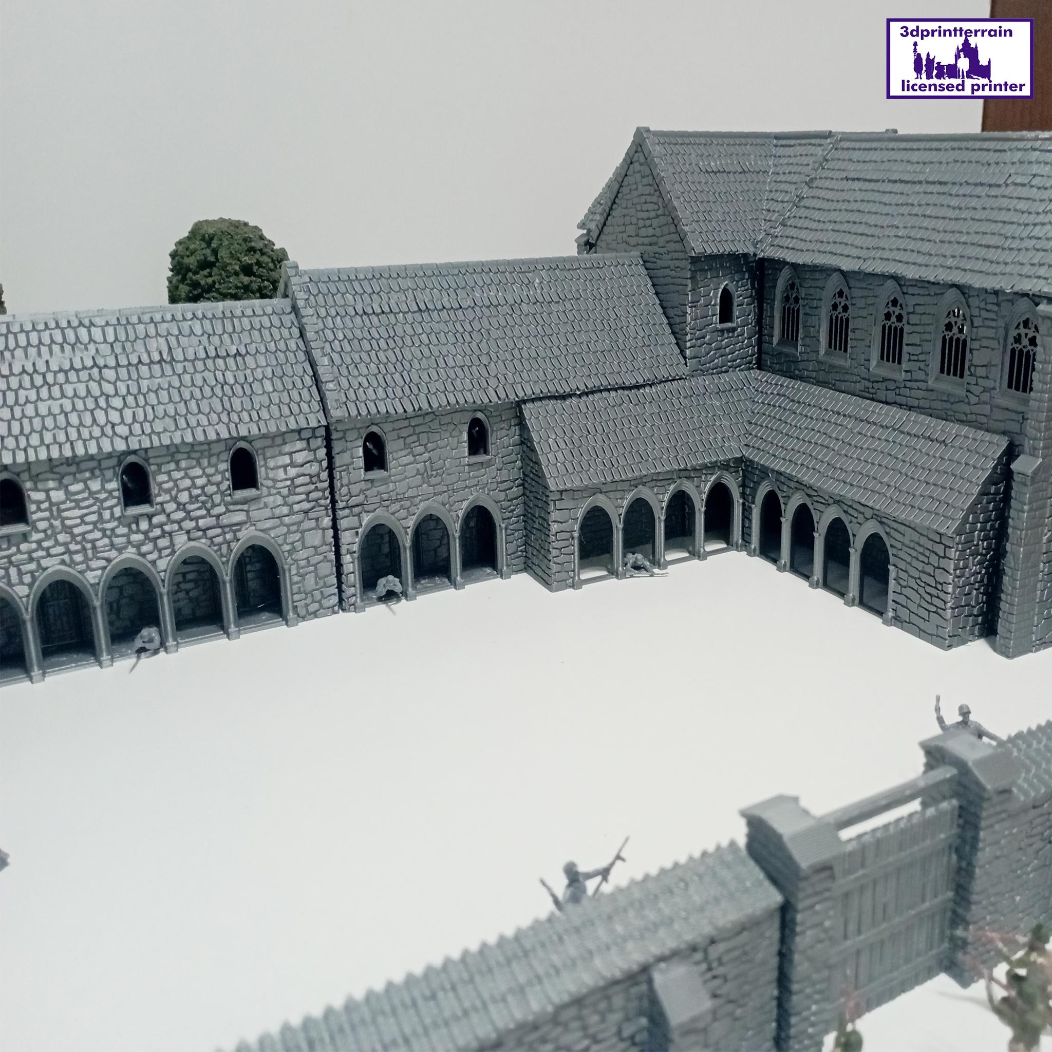 Monastery - Medieval Diorama, Model Medieval, Medieval Terrain ...