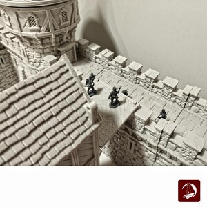 Breton Fortress Border, Castle Argent - Kingdom of Bretonia, Fantasy ...