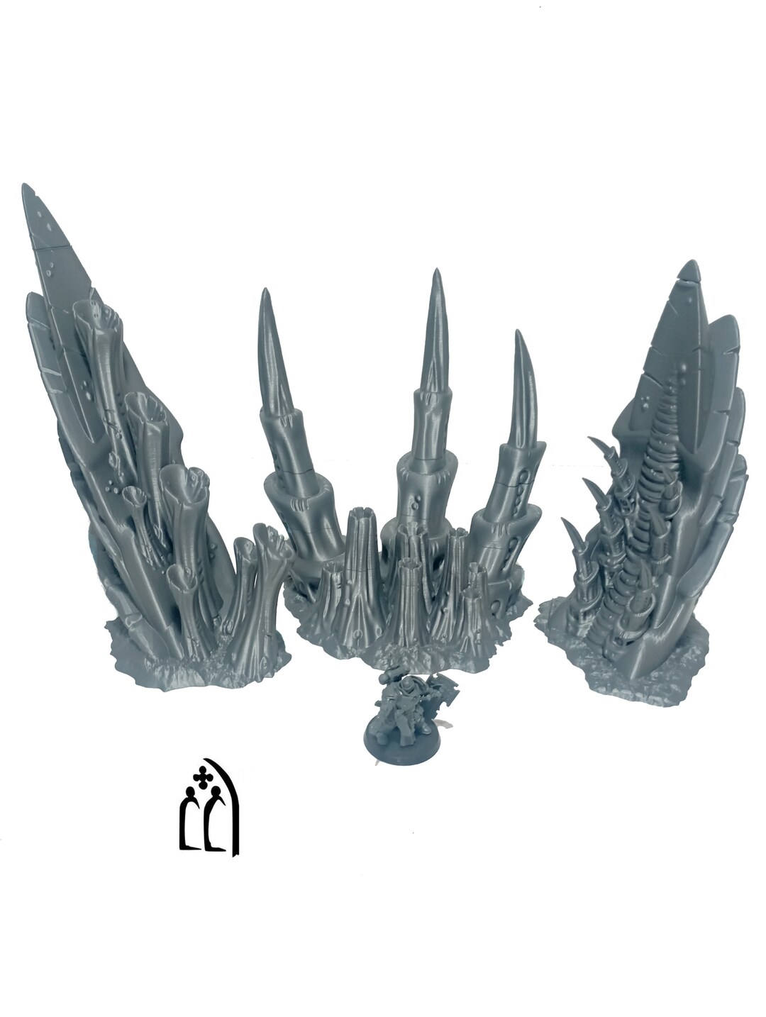 Spore Nests, 2 Pieces - Tulipa Infested Planet, Tyranid Terrain, Alien ...