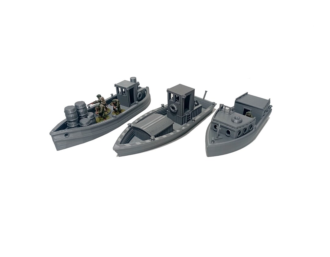 Boats - Dunkirk Evacuation, Availabe in 15mm, H0, 20mm, 28mm. Model ...