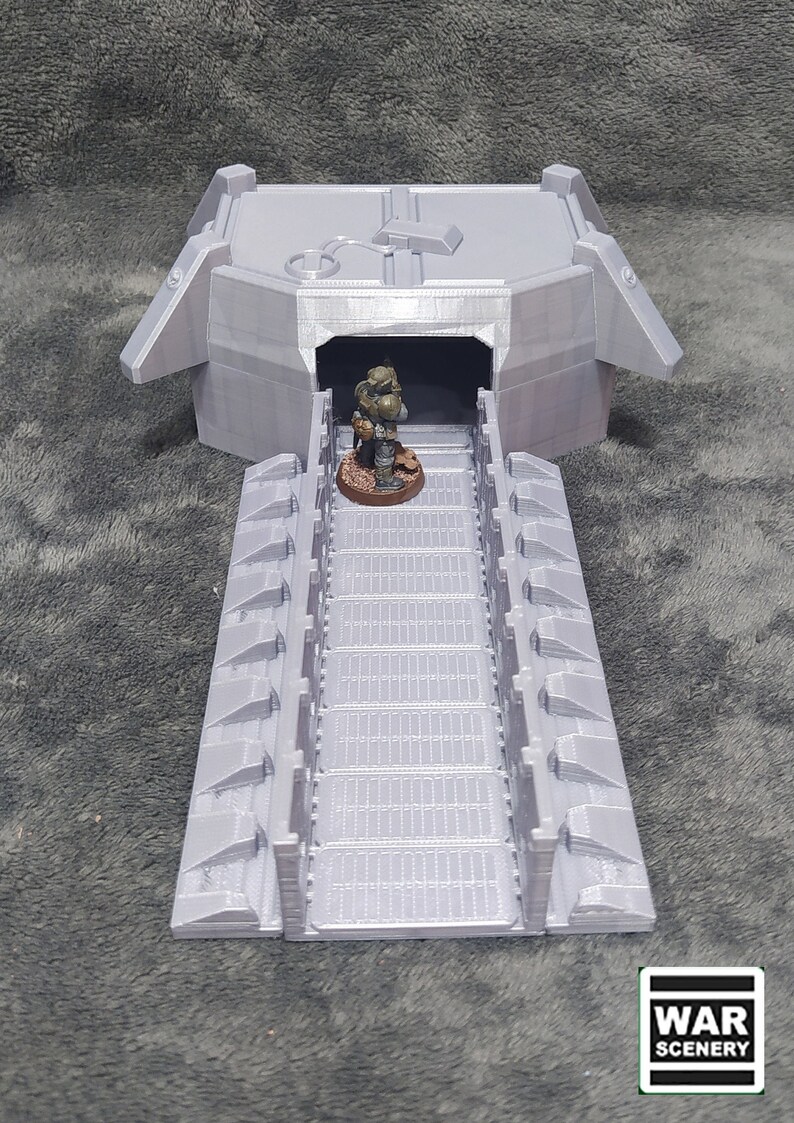 Modular Fortified Trench System 3D Printed Terrain Model for - Etsy