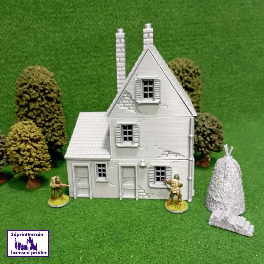 Normandy Little Townhouse - France, Western Front WWII - Available in ...