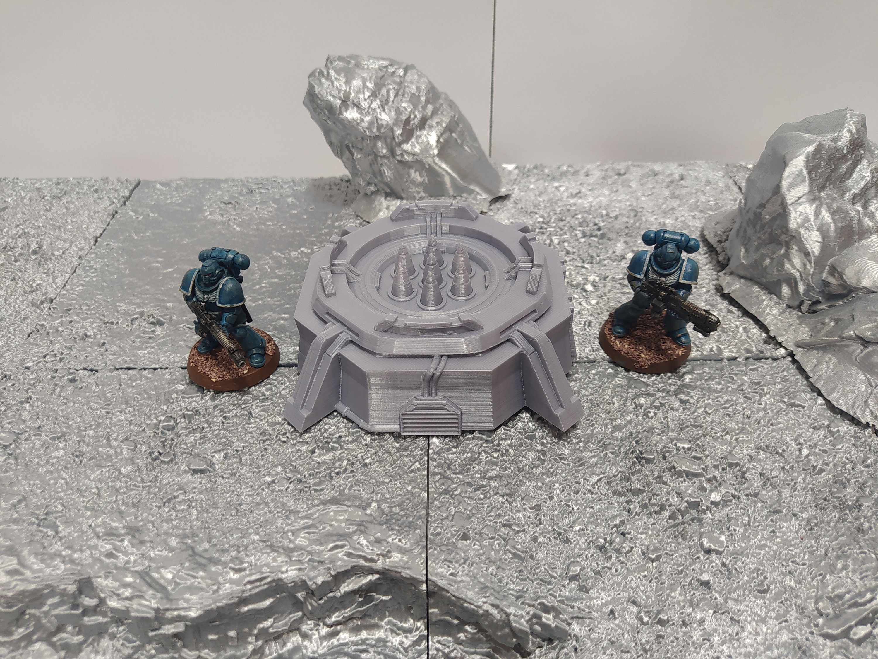 Rocket Silo 3D Printed Terrain Model for Tabletop Wargames - Etsy