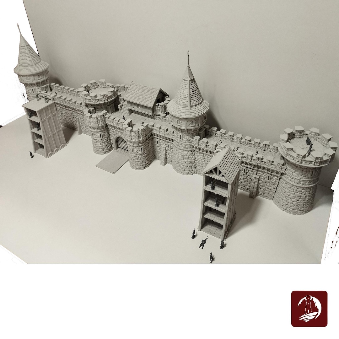 Breton Fortress Border, Castle Argent - Kingdom of Bretonia, Fantasy ...