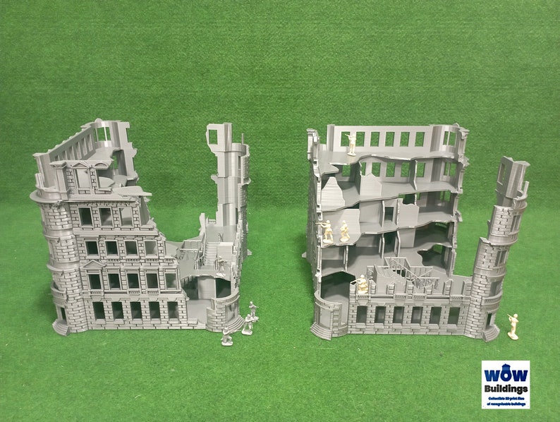 Stalingrad Building Ruin & Battle of Stalingrad - Eastern Front - WWII ...