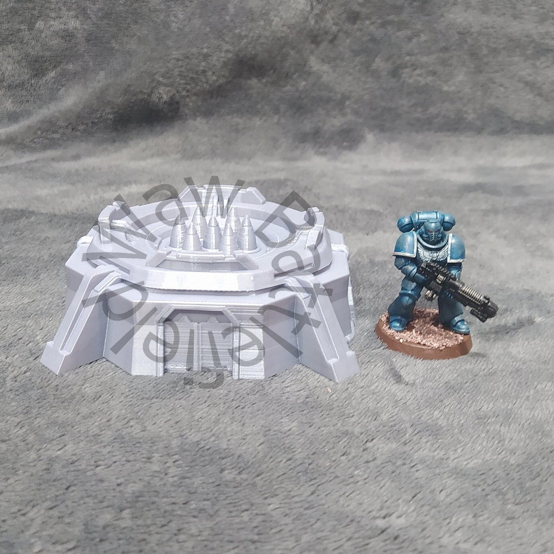 Rocket Silo 3D Printed Terrain Model for Tabletop Wargames - Etsy