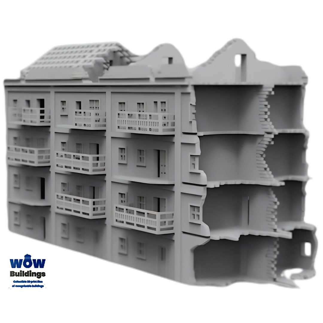 Pavlov House & Battle of Stalingrad - Eastern Front - WWII - 6mm/10mm ...