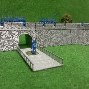 Vauban, Set C Printed Terrain Model for Tabletop Wargames, Historical ...