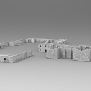 The Alamo - Battle of the Alamo, Texas Revolution, Available in 15mm/h0 ...
