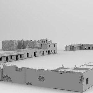 The Alamo - Battle of the Alamo, Texas Revolution, Available in 15mm/h0 ...