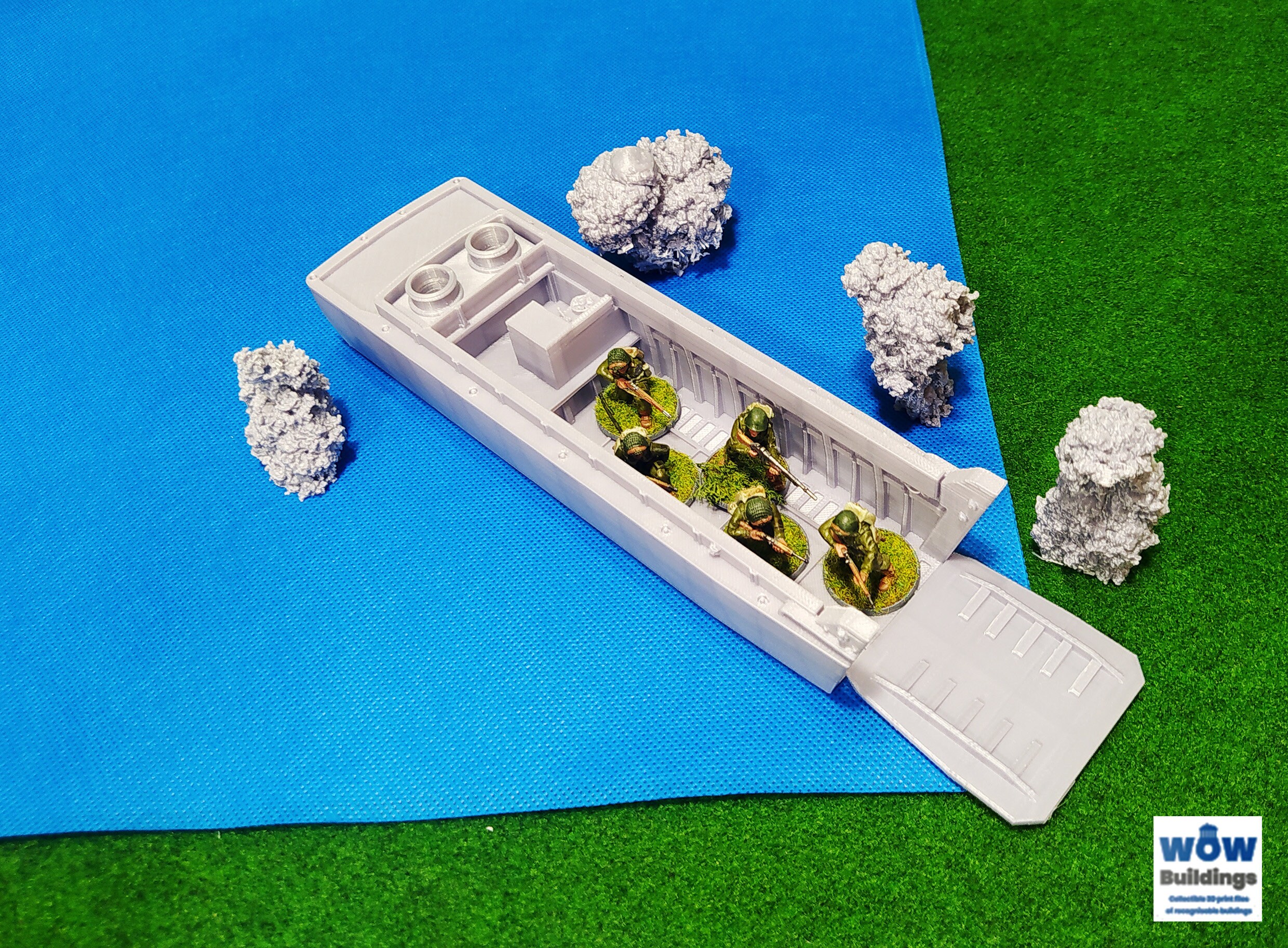 Landing Craft WWII D day Tabletop Terrain For Wargame Etsy landing-craft-wwii-d-day-tabletop-terrain-for-wargame-etsy