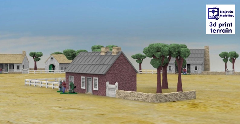 Boer Farm 4 - Colonial Period Europe North Africa Dioramas, Available ...