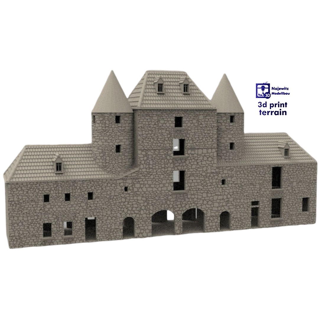 Chateau - Sainte Marie Du Mont - Battle of Normandy & Operation ...