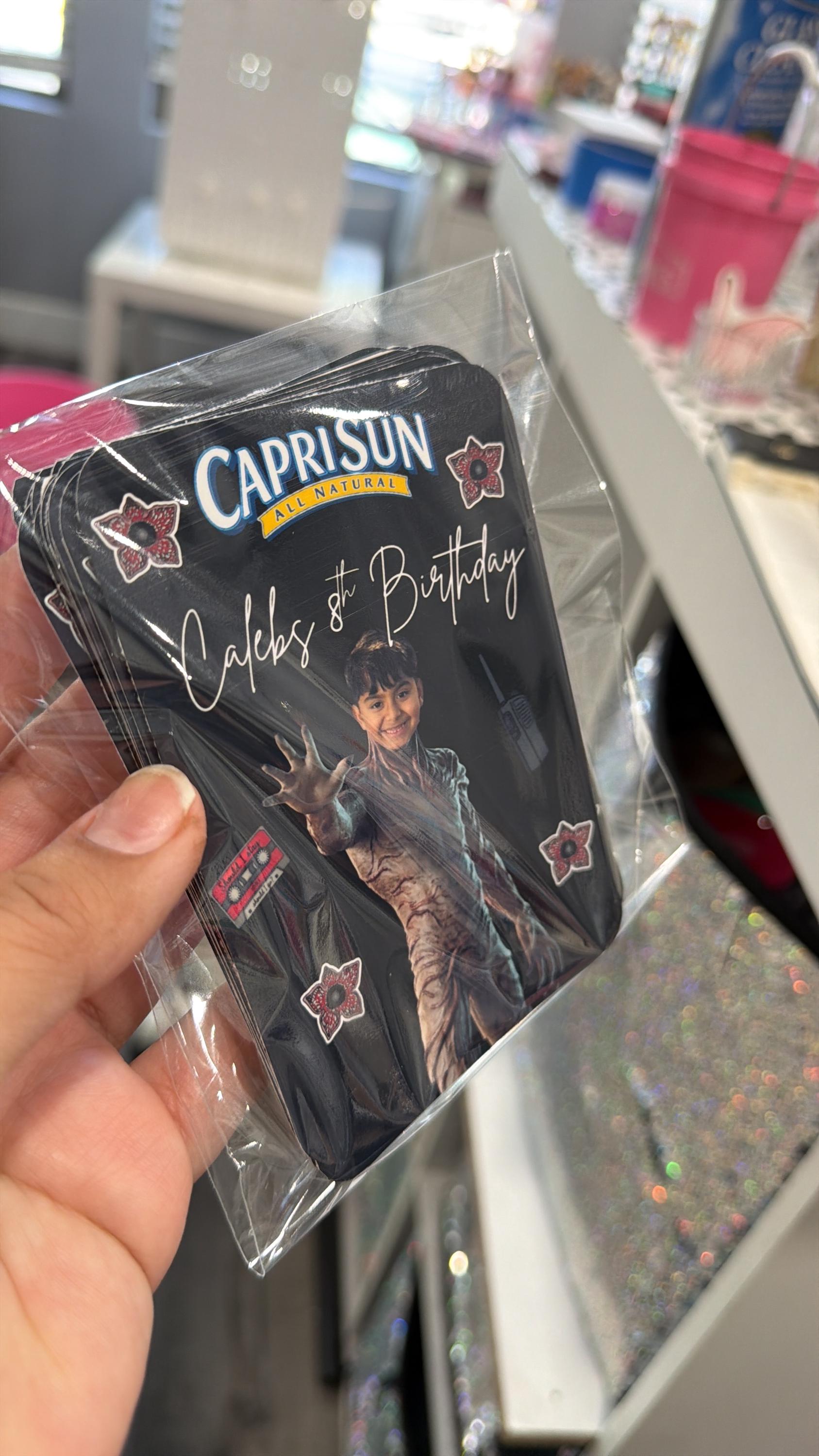 Capri Sun Lables - Etsy