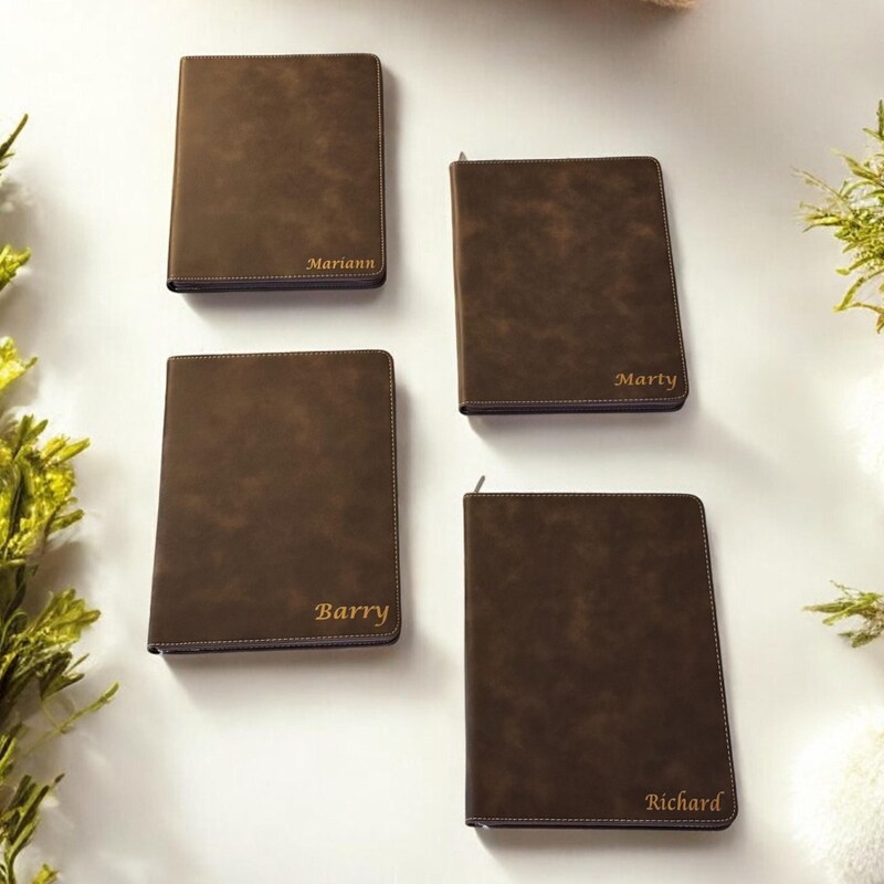 Leather Notepad - Etsy