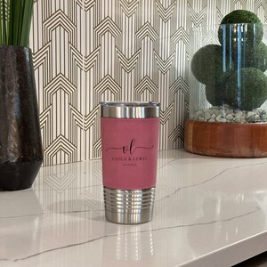 Personalized 20 OZ Tumbler, Custom Travel Mug, Laser Engraved Tumbler ...