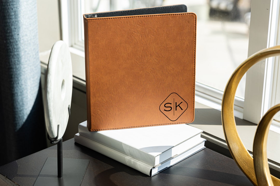 Personalized Leatherette 3-ring Binder: Engraved Office Gift - Etsy
